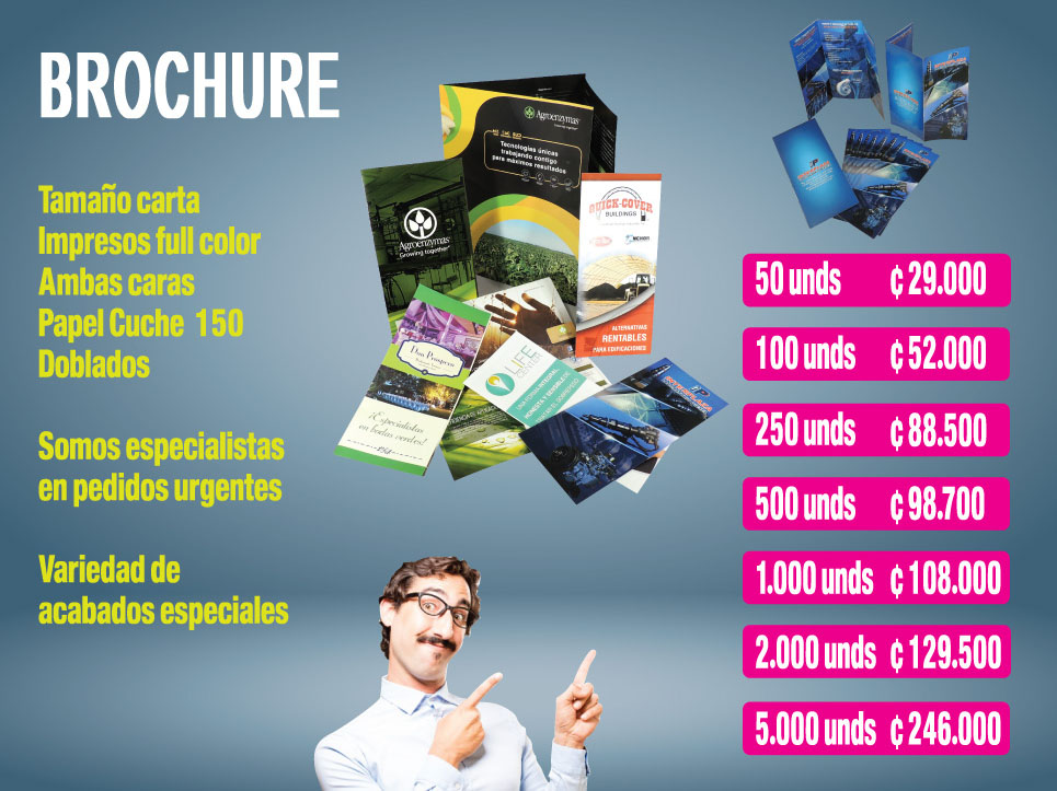 Brochure | Imprenta Costa Rica – Representaciones Graficas R.L.